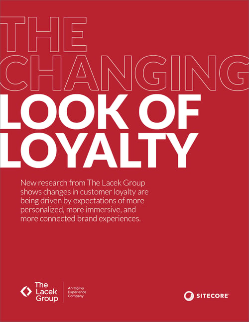 Here’s the short version: Loyal customers want more connection with brands.
